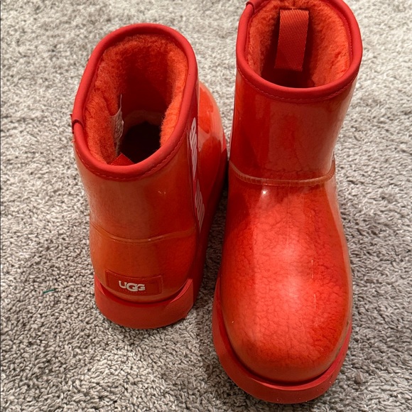 UGG | Shoes | Ugg Red Boots | Poshmark